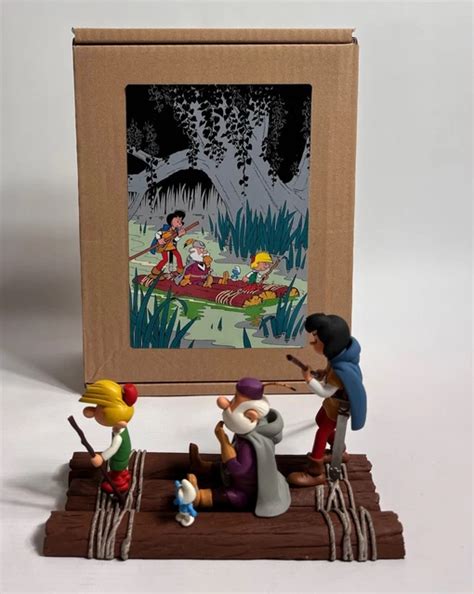 Peyo Johan Et Pirlouit Le Radeau Du Pays Magique Zedibulle 2018