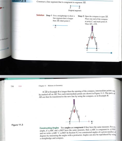 Solved Example Bconstruct A Line Segment That Is Congruent