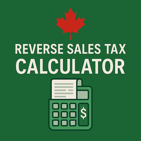 Hst Reverse Calculator