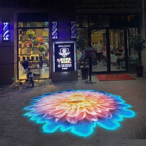 The Stores Projector Pattern Floor Projector Winter Light Light