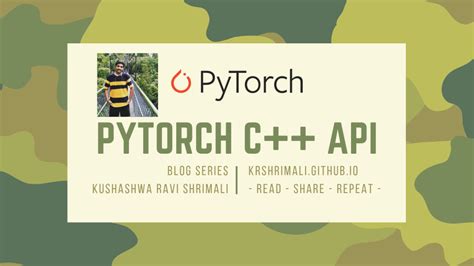 announcing a series of blogs on pytorch c api libtorch r deeplearning