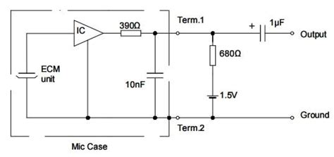 Conference Microphone Array Capsule 14mm Ecmic