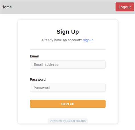 Implementing User Authentication In React With Supertokens