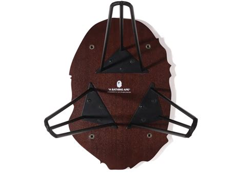 Bape Ape Head Side Table Brown Ss23 Us