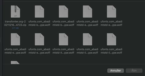 Can T Import Web Fonts Files Are Not Selectable In File Window Bootstrap Studio Help