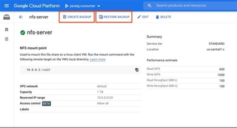 Introducing Filestore Backups Google Cloud Blog