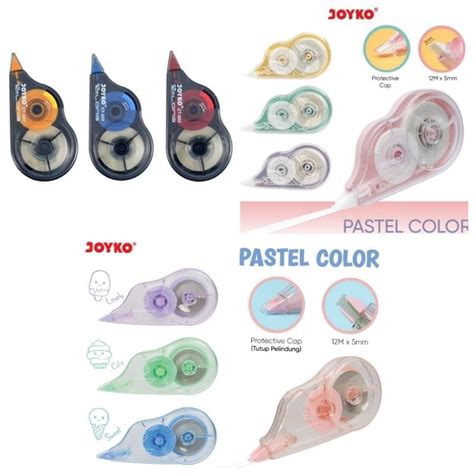 Jual Tipex Roll Tipex Kertas Correction Tape Joyko Ct 522 12 Meter