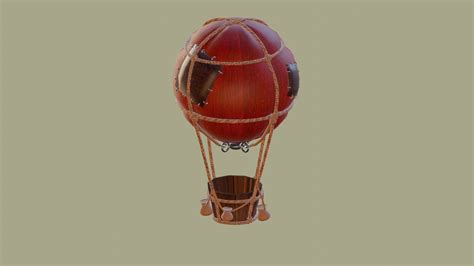 Airship 3d Model Cgtrader