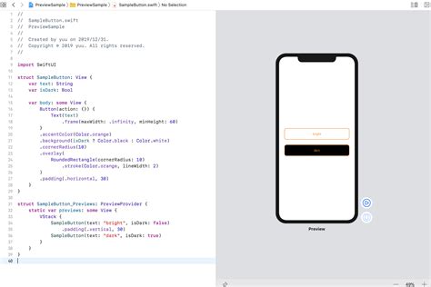 SwiftUIのプレビューの使い方 SANSHO