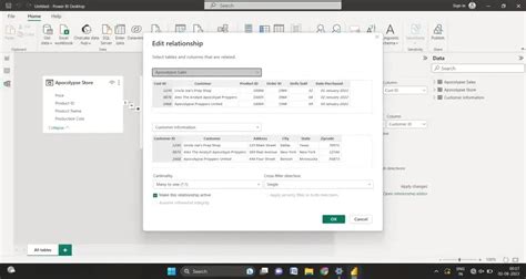 Managing Editing Table Relationships Power BI GeeksforGeeks