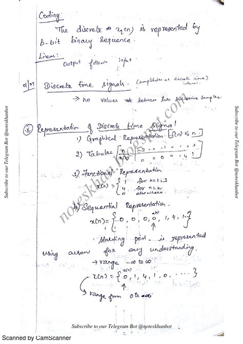 It6502 Digital Signal Processing Notes Unit I Basic Blocks Of Dsp Anna University Syllabus