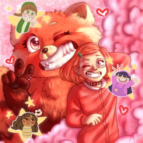 Mei Mei Turning Red Fanart By Anneminime On Deviantart