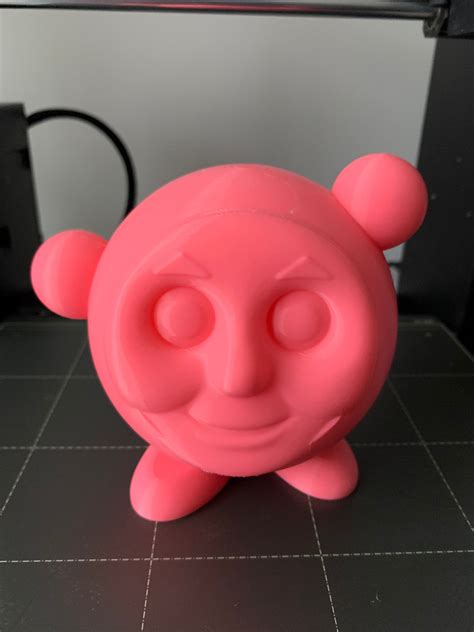 3d Printed Kirby The Tank Engine Etsy