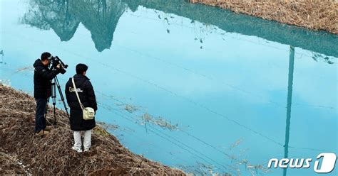 불행 중 다행화학물질 유입 평택 관리천 일대 지하수 오염 피했다