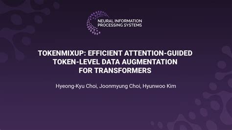 Hyeong Kyu Choi Joonmyung Choi Hyunwoo J Kim · Tokenmixup Efficient