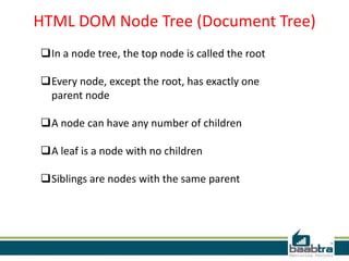 Document Object Model Pptx