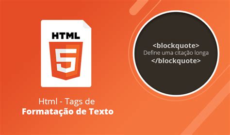 Html Tags De Formatação De Texto Códigos Html Pronto