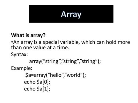 Arrayarray Functionget Methodpost Method