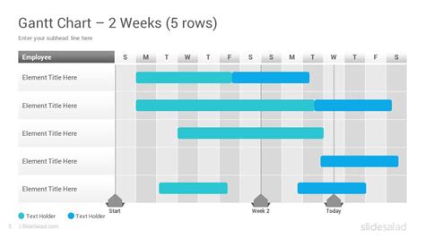 Gantt Charts Diagrams Google Slides Presentation Template SlideSalad