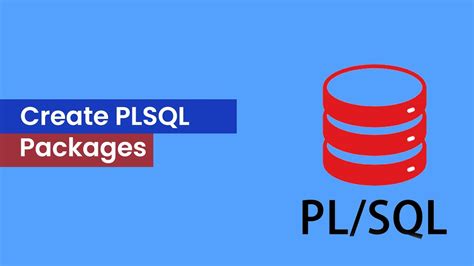 How To Create Plsql Package Spec And Body With Example Gologica Youtube
