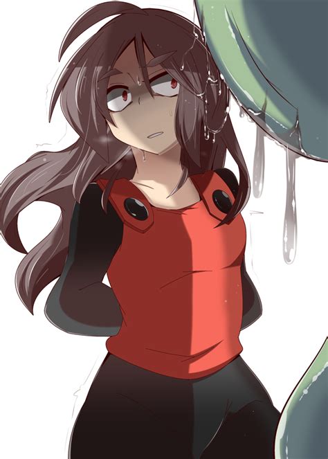 Safebooru 1girl Arms Behind Back Brown Hair Long Hair Mizuki Lv43