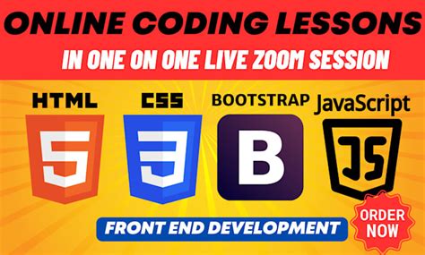 Teach You Html Css Javascript Online Coding Lessons By Hammadakmal Fiverr