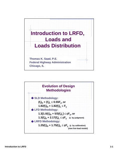 Pdf Introduction To Lrfd Loads And Loads Distribution Dokumen Tips