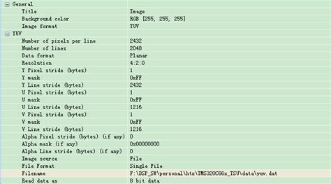 The Image Analyzer Of Tools In Ccs V5 Code Composer Studio Forum