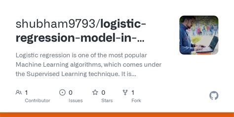 logistic regression model in machine learning logistic regression