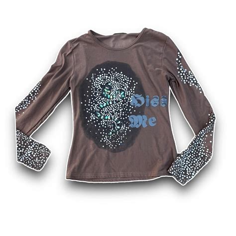 Kiss Me Early 200s Long Sleeve Top No Size Fits Depop