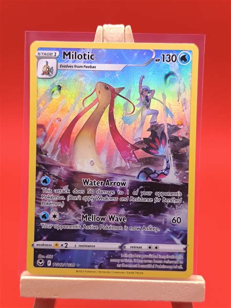 Milotic Card Pokemon Milotic Shiny Supreme Victors Sv Lightly