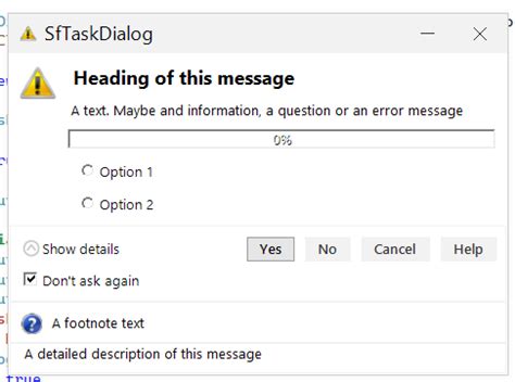 Taskdialog With Theme Support In Winforms Feedback Portal