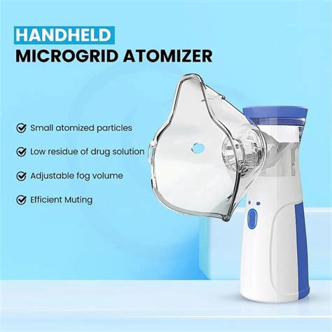 Mesh Nebulizer Portable Mesh Nebuliser Rechargeable Mesh Nebulizer Handheld Mesh Nebulizer At