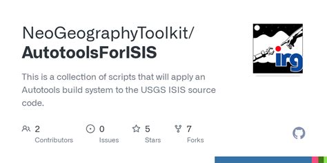 GitHub NeoGeographyToolkit AutotoolsForISIS This Is A Collection Of Scripts That Will Apply