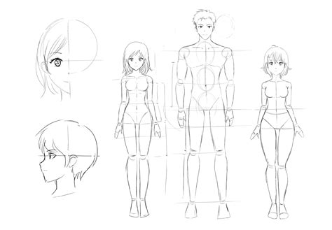 How To Draw Anime Characters Step By Step Easy