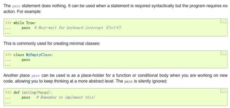 Why Does Python Have The “pass” Statement By 豌豆花下猫 Medium