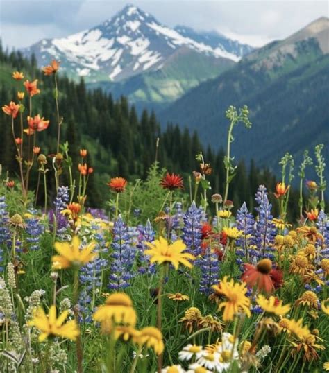 Pin By Sarah Hawkes On Murals Colorado Wildflowers Wildflowers