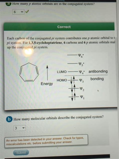 Each Carbon Of The Conjugated Pi System Contributes