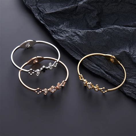 스테인레스 스틸 팔찌 스테인레스 스틸 대나무 반지 도금 18k 금 팔찌 방수 및 긁힘 방지 여성용 보석 선물 핸드폰닷컴