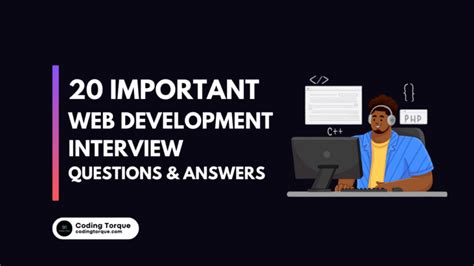 15 Important Web Development Interview Questions And Answers In 2023