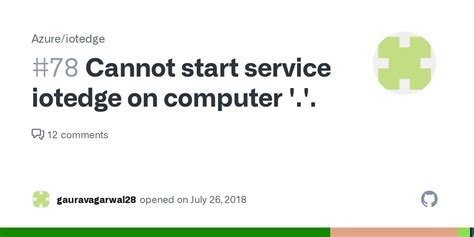 Cannot Start Service Iotedge On Computer · Issue 78 · Azure