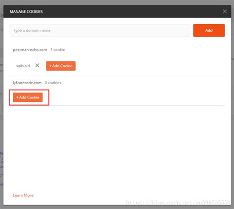 Postman高级应用（2）：我是有身份的人——设置cookiepostman发送带cookie的请求 Csdn博客