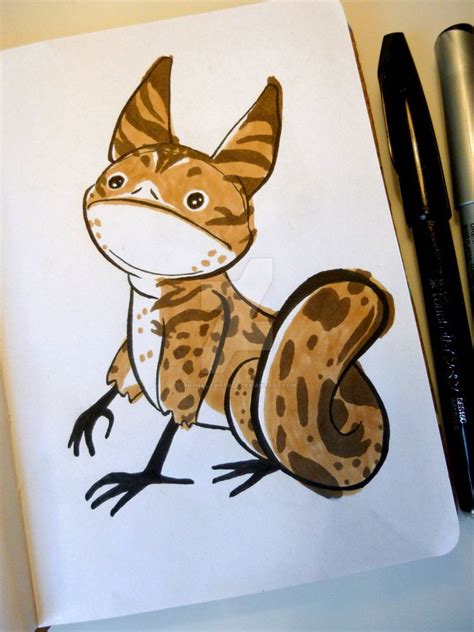 Loth Cat Sketch By Ruthalawrence On