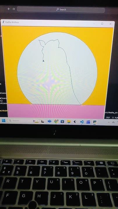 Radha Krishna Image Using Python Turtle Python Radhakrishna