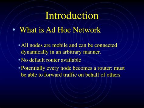 Ppt Routing Protocols Of Ad Hoc Network Powerpoint Presentation Free Download Id3756753