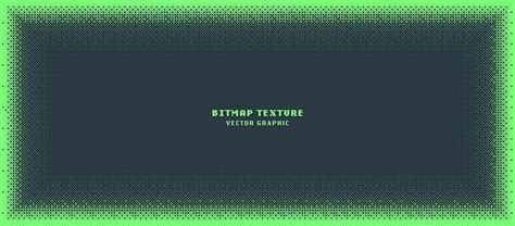 Premium Vector Dither Pattern Bitmap Texture Vector Frame Halftone