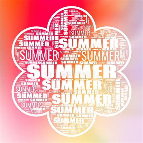 Hot Summer Cool Shapes Stock Illustration Illustration Of Shap 312433644