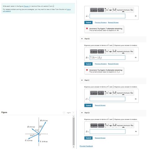 Solved Write Each Vector In The Figure Figure In Terms Chegg