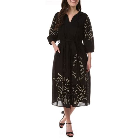Ciebon Eliza Embroidered Tie Dress Contemporary At Von Maur