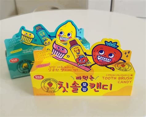 これ食べれるの 韓国菓子がかわいすぎるマスクグミ歯ブラシキャンディetc 女子SPA